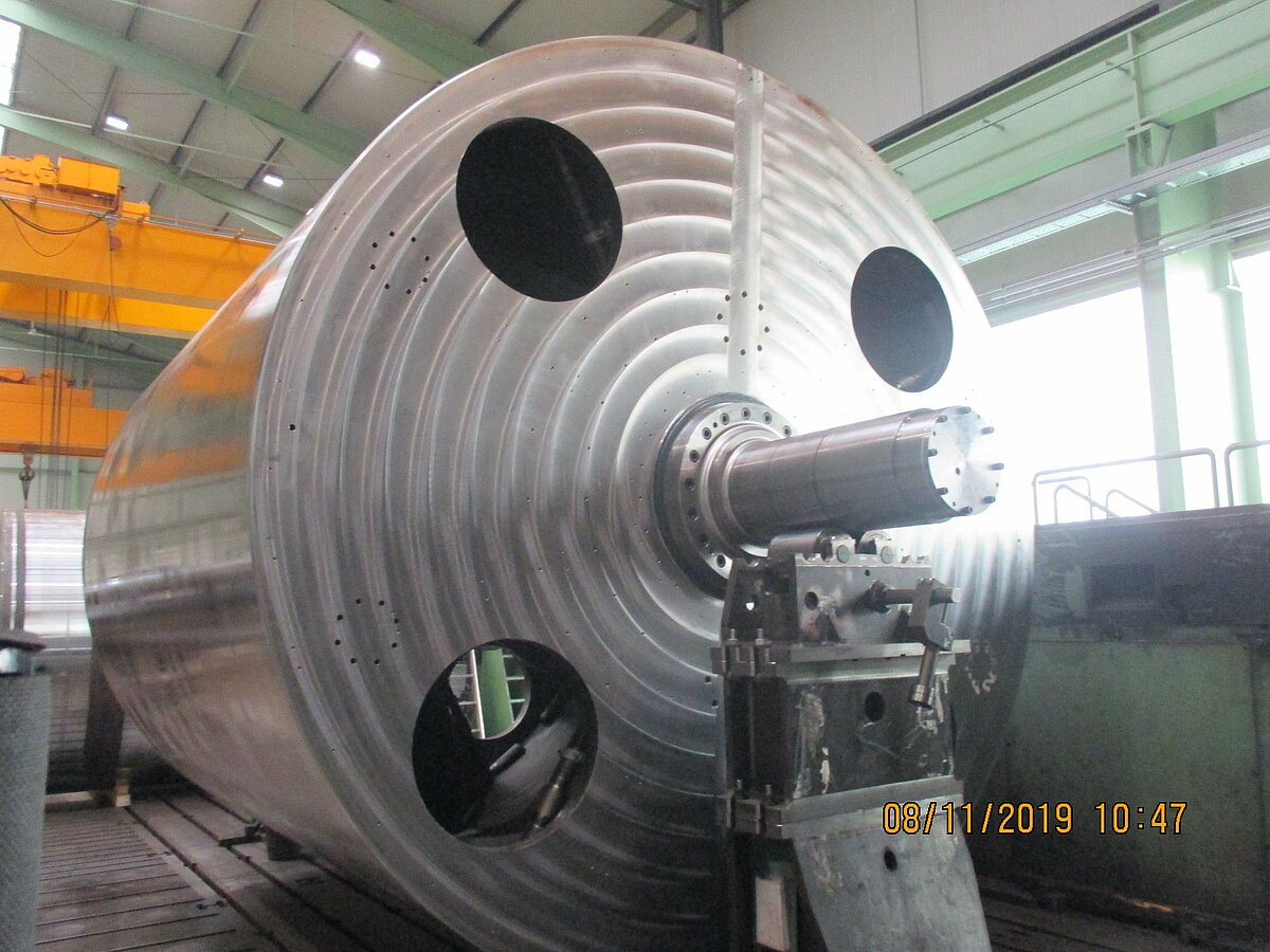 High-Class Chill Roll for Optical Films - KRAFFT Walzen